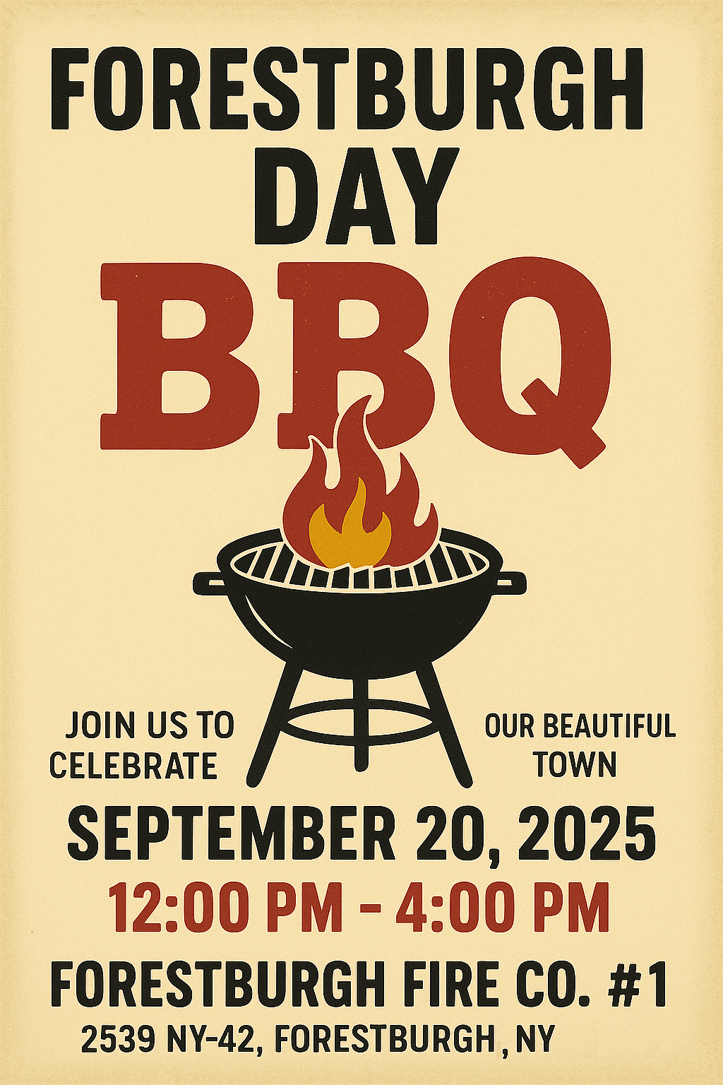 Forestburgh Day Set For 9/20/2025 – Town of Forestburgh